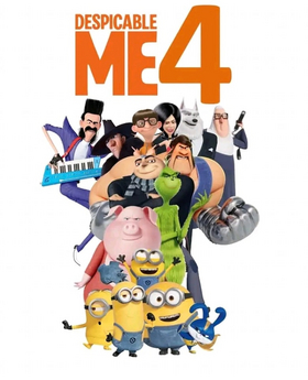Second Life Marketplace - Movie Poster-Despicable Me 4